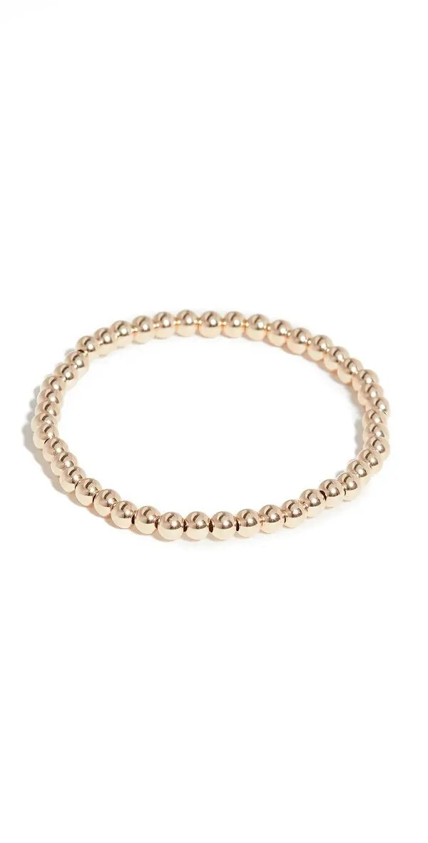 Alexa Leigh 4mm Gold Bracelet - Yellow Gold