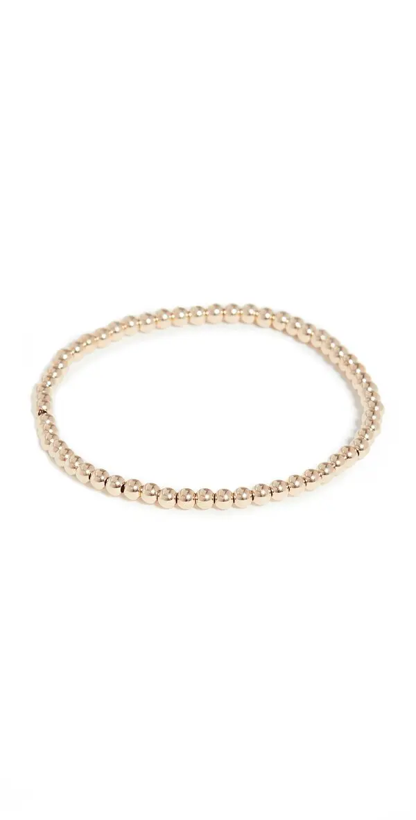 Alexa Leigh 3mm Gold Bracelet - Yellow Gold