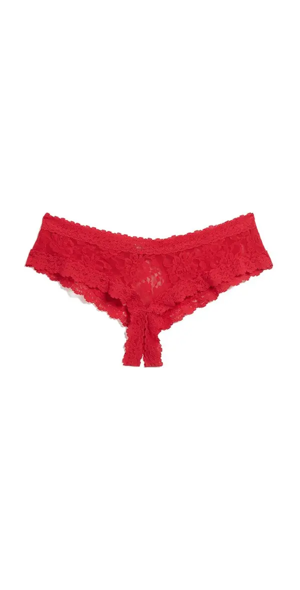 Hanky Panky After Midnight Cheeky Hipster Panties - Red