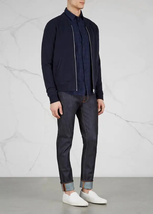 Nudie Jeans Lean Dean Slim-leg Jeans - Indigo