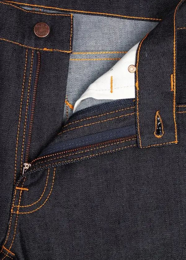 Nudie Jeans Lean Dean Slim-leg Jeans - Indigo