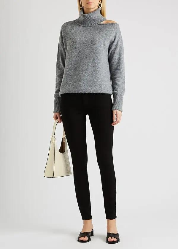 Paige Hoxton Transcend Skinny Jeans - Black