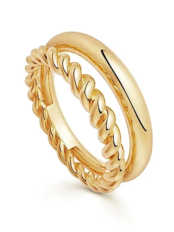 MISSOMA Radial 18kt Vermeil Ring