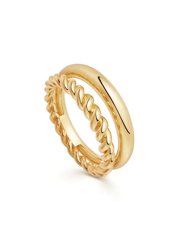 MISSOMA Radial 18kt Vermeil Ring