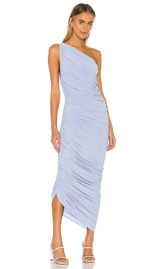 Norma Kamali Diana Gown - Celestial Blue