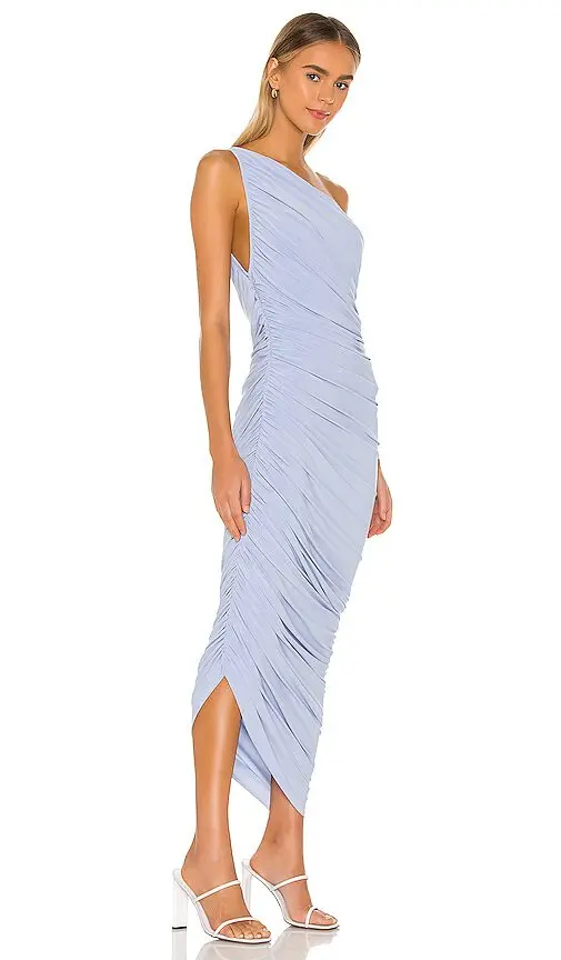 Norma Kamali Diana Gown - Celestial Blue