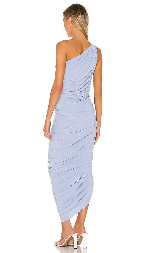 Norma Kamali Diana Gown - Celestial Blue
