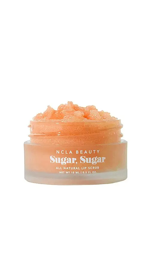 NCLA BEAUTY Sugar, Sugar 100% Natural Lip Scrub - Peach