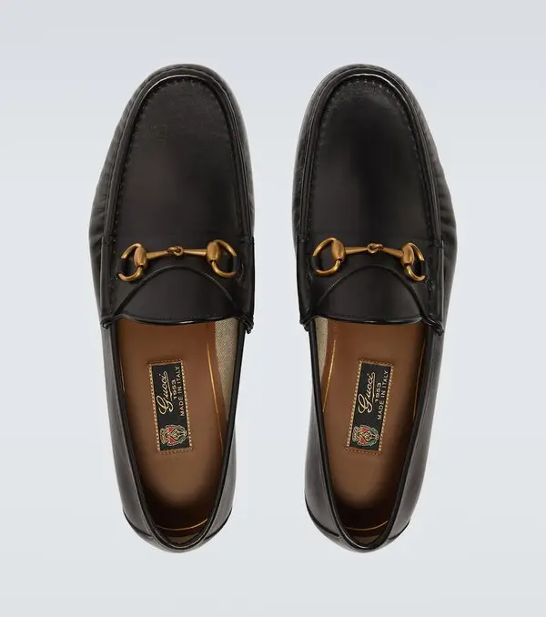Gucci Horsebit 1953 Leather Loafers - Black
