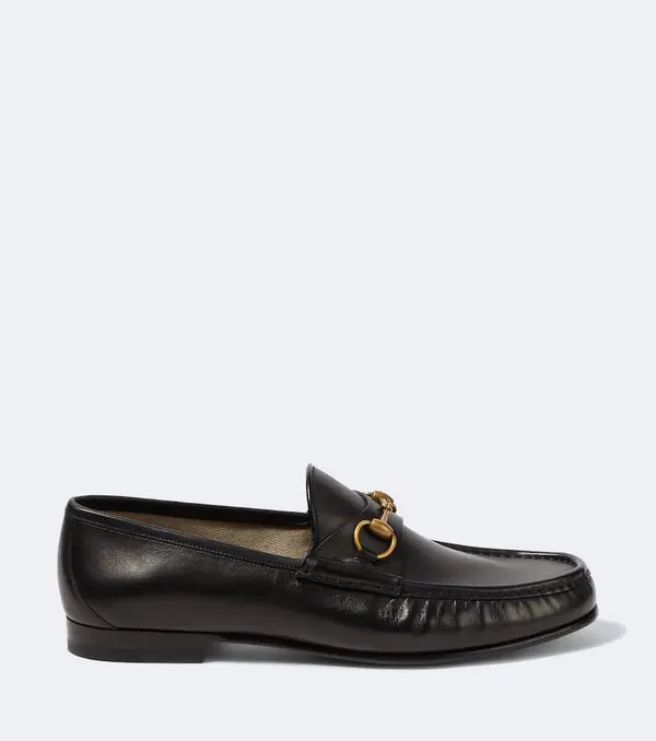 Gucci Horsebit 1953 Leather Loafers - Black