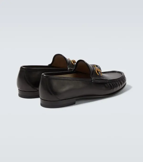 Gucci Horsebit 1953 Leather Loafers - Black