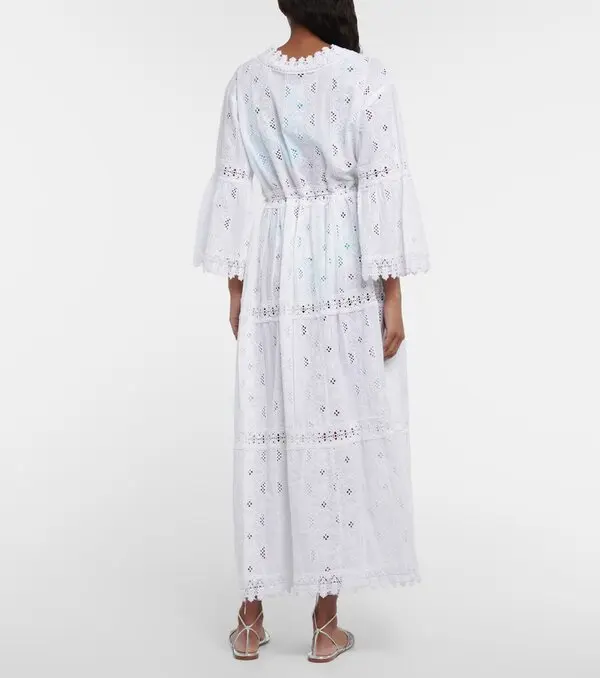 Melissa Odabash Robbi Cotton-lace Kaftan
