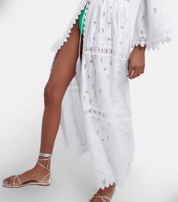 Melissa Odabash Robbi Cotton-lace Kaftan