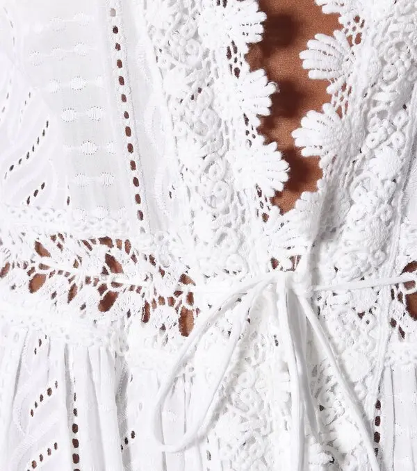 Melissa Odabash Robbi Cotton-lace Kaftan