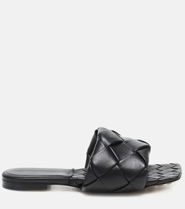 Bottega Veneta Lido Leather Sandals