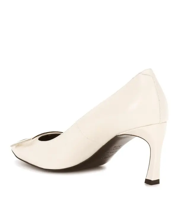 ROGER VIVIER Belle Vivier Trompette Leather Pumps
