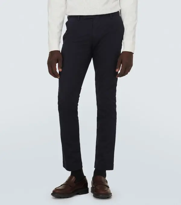 Polo Ralph Lauren Slim-fit Cotton Pants - Blue