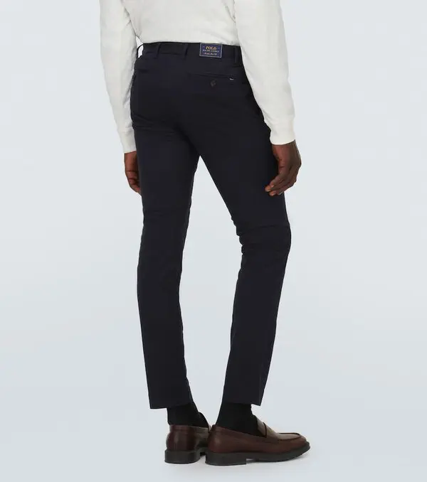 Polo Ralph Lauren Slim-fit Cotton Pants - Blue