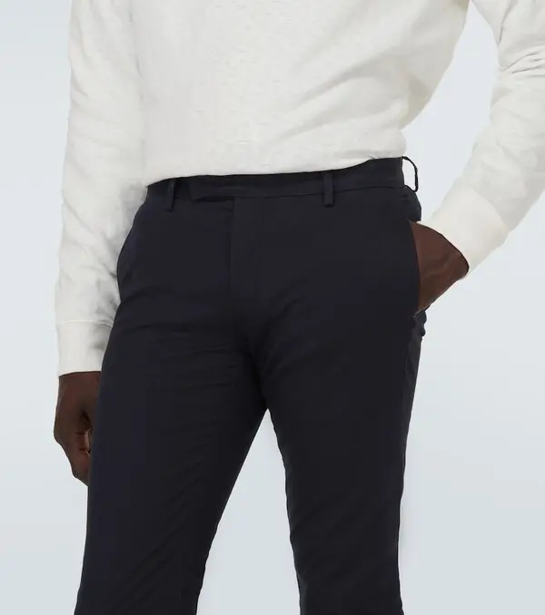 Polo Ralph Lauren Slim-fit Cotton Pants - Blue