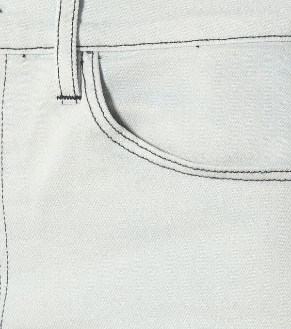 3x1 Carter High-rise Denim Shorts