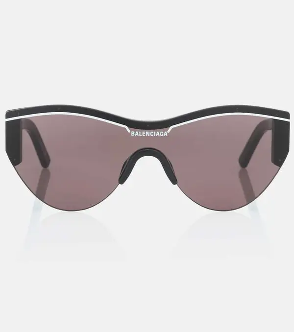 Balenciaga Ski Cat-eye Sunglasses - Black