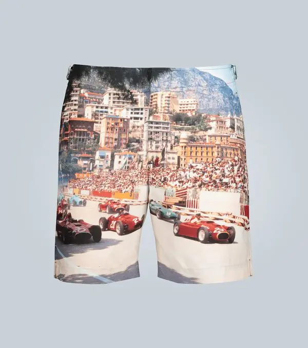 Orlebar Brown Bulldog Photographic Swim Shorts - Multicoloured