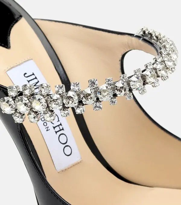 JIMMY CHOO Bing 100 Mules - Black