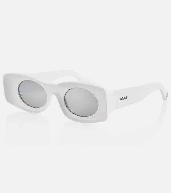 Loewe Rectangle Sunglasses - White