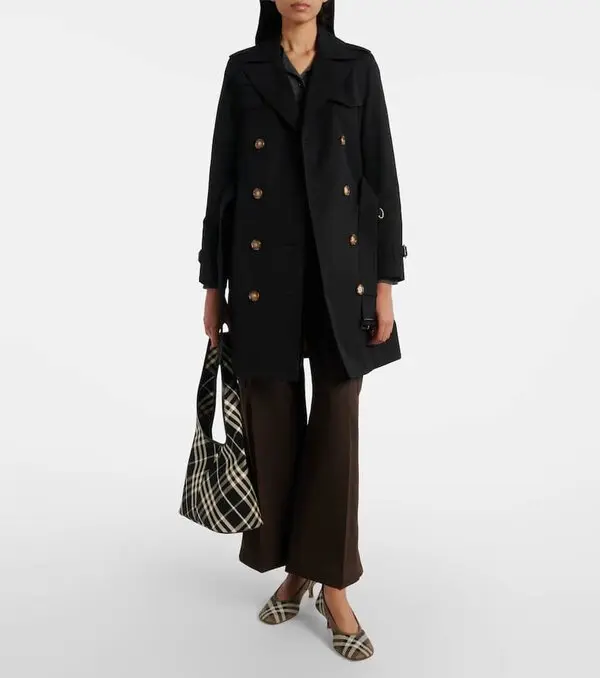 Burberry Waterloo Cotton Gabardine Trench Coat