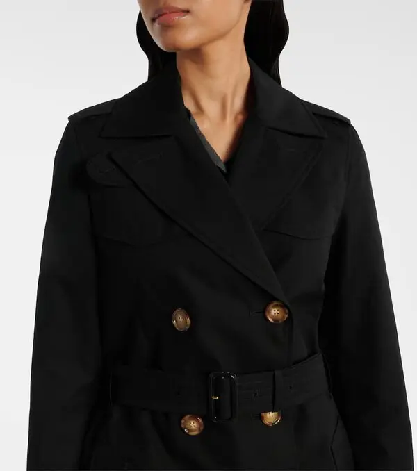 Burberry Waterloo Cotton Gabardine Trench Coat
