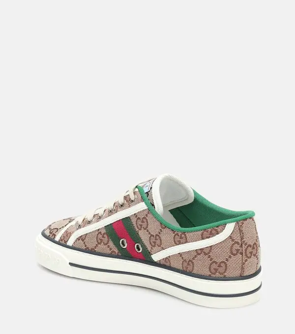 Gucci Tennis 1977 Canvas Sneakers - Beige