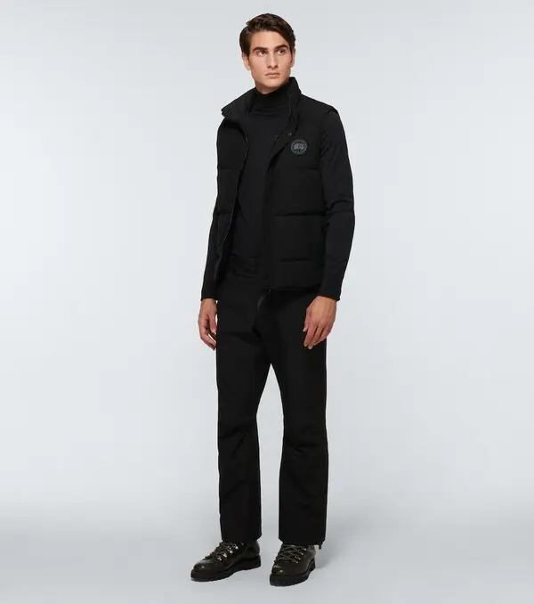 Canada Goose Label Garson Down Vest - Black