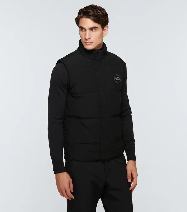 Canada Goose Label Garson Down Vest - Black