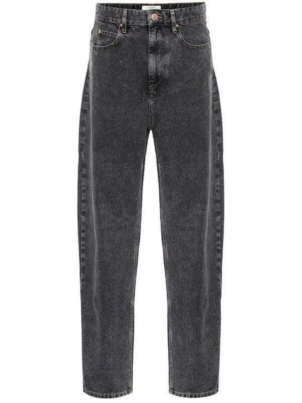 MARANT ETOILE Corsyj High-rise Straight Jeans