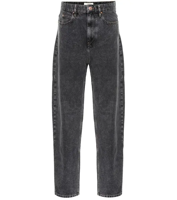 MARANT ETOILE Corsyj High-rise Straight Jeans