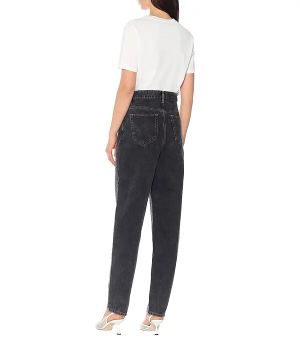 MARANT ETOILE Corsyj High-rise Straight Jeans