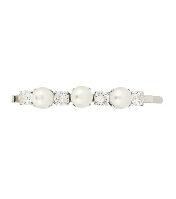 Simone Rocha Faux Pearl And Crystal-embellished Hair Clip