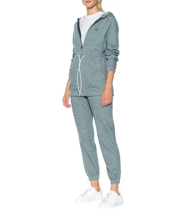 LNDR Astroid Zip Cotton-jersey Hoodie