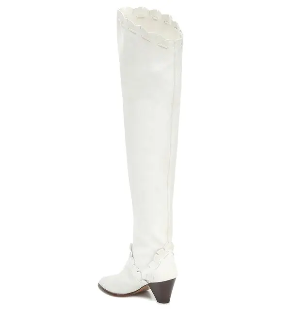 Isabel Marant Luiz Suede Over-the-knee Boots