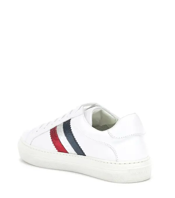 Moncler Ariel Leather Sneakers