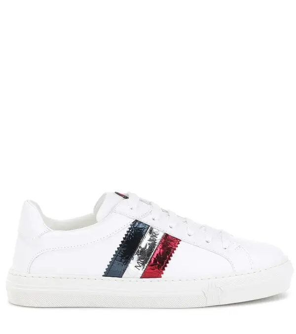 Moncler Ariel Leather Sneakers