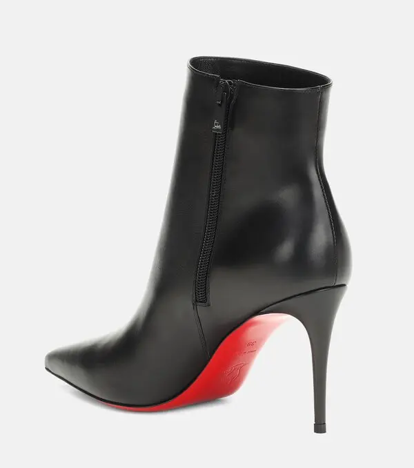 CHRISTIAN LOUBOUTIN So Kate 85 Leather Ankle Boots