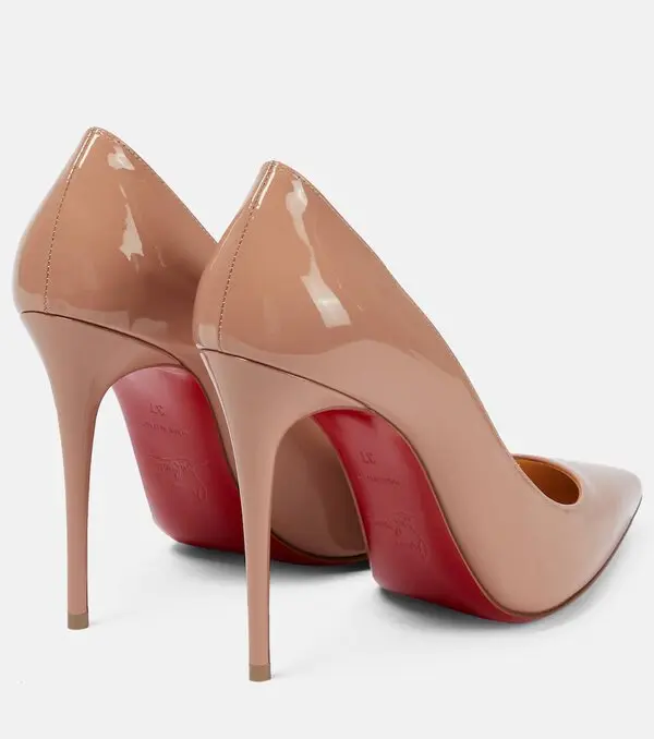 CHRISTIAN LOUBOUTIN Kate 100 Pumps - Beige