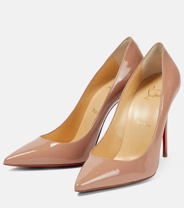 CHRISTIAN LOUBOUTIN Kate 100 Pumps - Beige