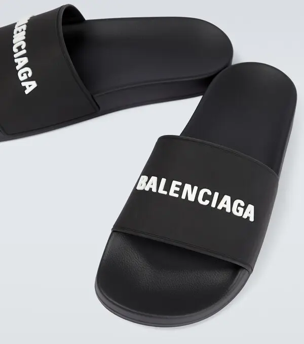 Balenciaga Pool Logo Slides