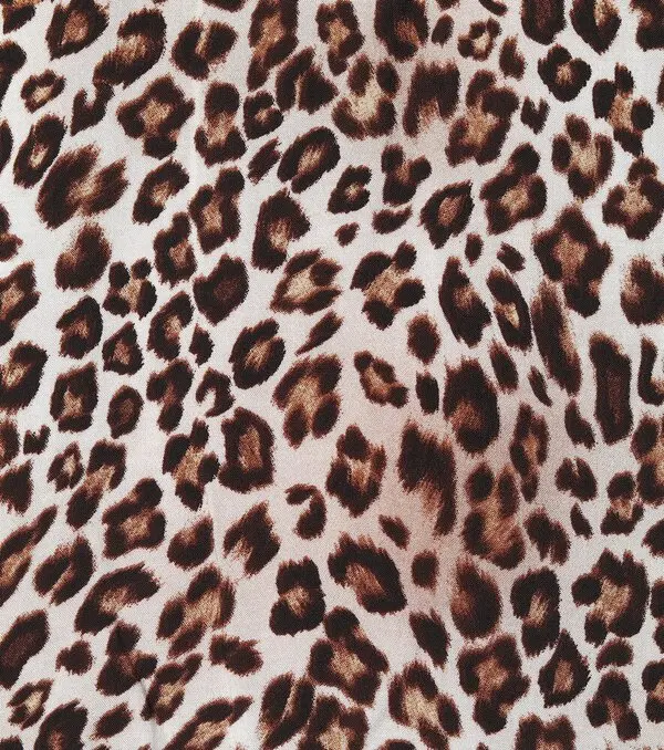 Velvet By Graham & Spencer Caroline Leopard-print Blouse