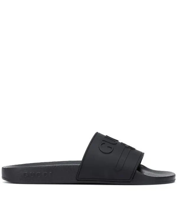 Gucci Logo-embossed Slides