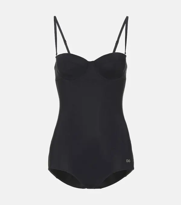 Dolce & Gabbana One-piece Swimsuit - Black