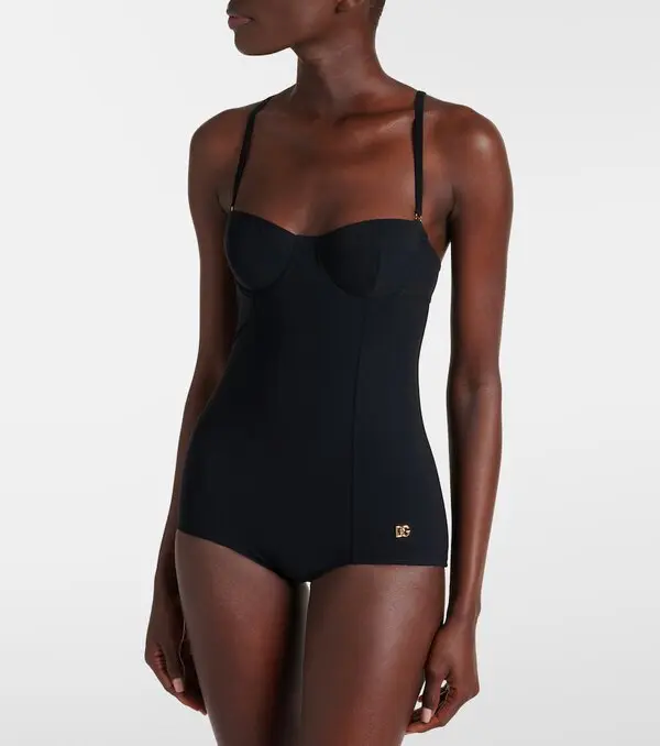 Dolce & Gabbana One-piece Swimsuit - Black