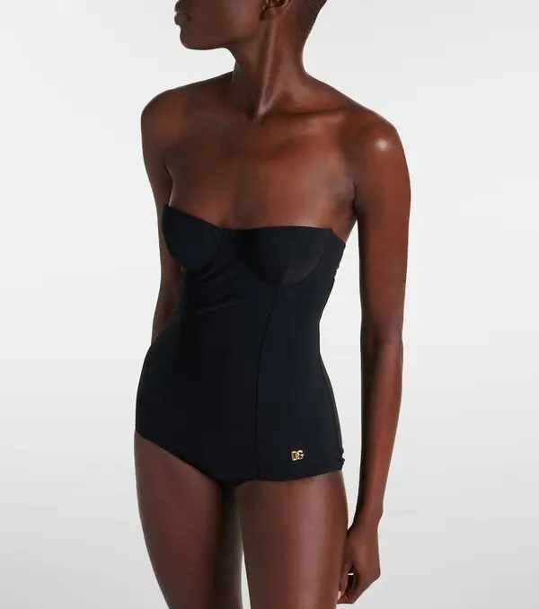 Dolce & Gabbana One-piece Swimsuit - Black